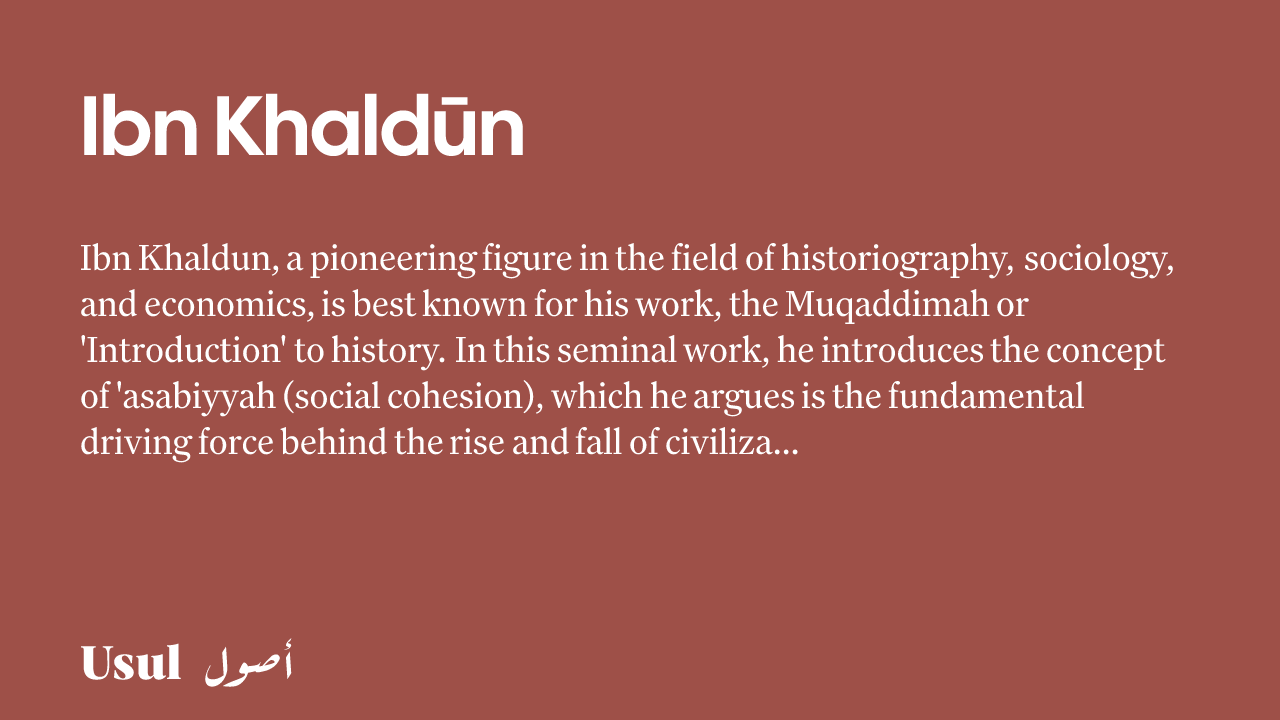 Ibn Khaldūn | Books and Texts